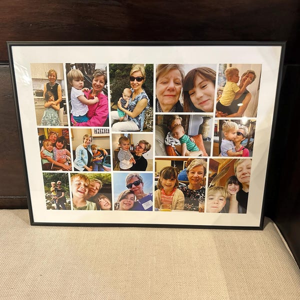PICTURE COLLAGE Printable | up to 10 Photos Collage |digital File ...