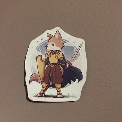 Cute RPG Class Animals Stickers And/ or Prints 6x8 or 8x10 Approx Bard ...