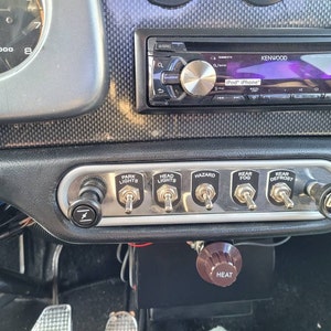 Classic Car Toggle Switch Label Tags, ( Any HOLE Size ) ( Any TEXT ...