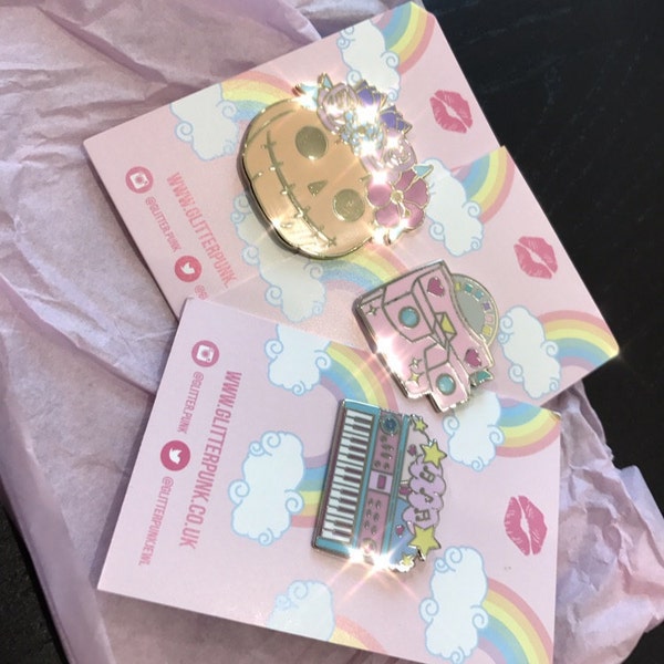 Pick Any 3 Pins - Cute Enamel Pin Set Pin Set Pin Gift Pin Collection ...