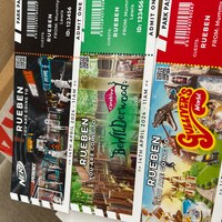 PERSONALISED Football Team Colours Ticket Sports Special Present Gift ...