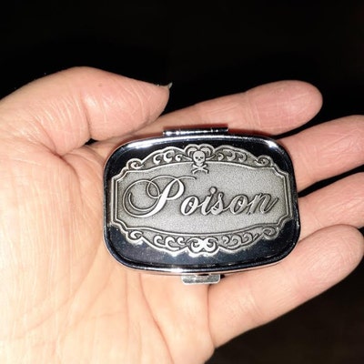Poison Victorian Pill Box Goth Witchy - Etsy