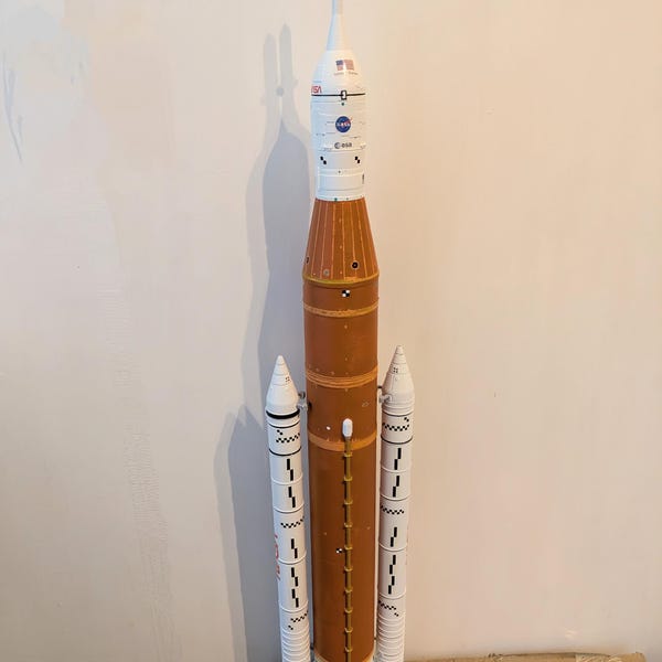 Spacex and Nasa Starship HLS Artemis 3 Lunar Lander Kit Model 1:200 ...