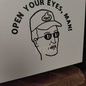 Agent Cooper Decal Twin Peaks Dale Cooper Decal Special | Etsy