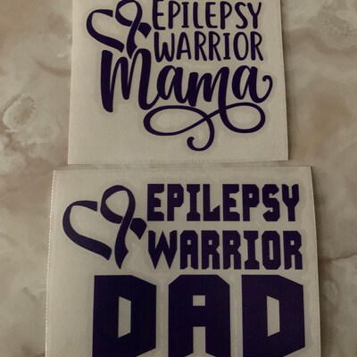 Epilepsy Decal Warrior Decal Epilepsy Warrior Mama Decal - Etsy