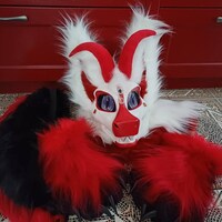 Raptor Mask Fursuit - Etsy
