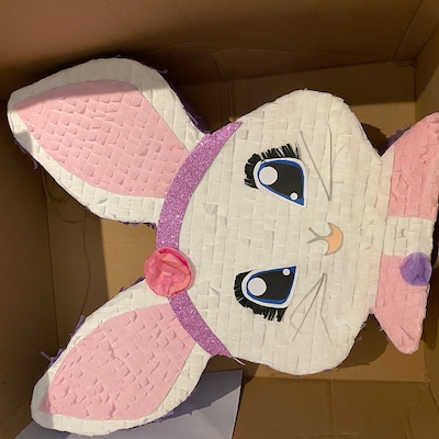 Easter Bunny Rabbit Face Pinata - Etsy
