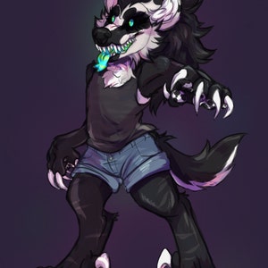 Furry Reference Sheet Base - Etsy