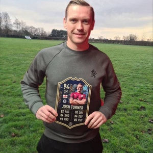 Personalised FIFA Card Football Gift ICON Father's Day FIFA 23 Football ...