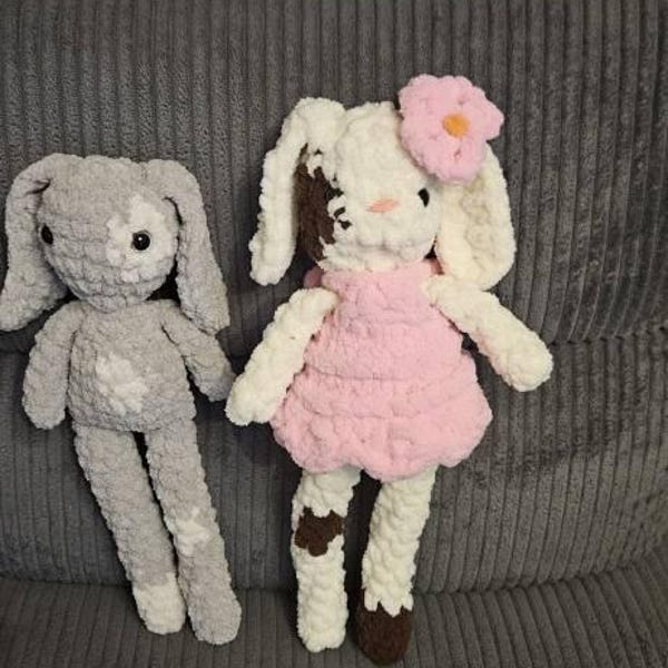 Prim Bunny + Bedtime Bundle CROCHET PATTERN (fable Collection) - Etsy