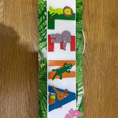 Jungle Safari Door Sign Safari Nursery Zoo Animals Kids - Etsy