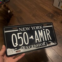 Custom Text Novelty French License Plate ANY TEXT Full Size ...