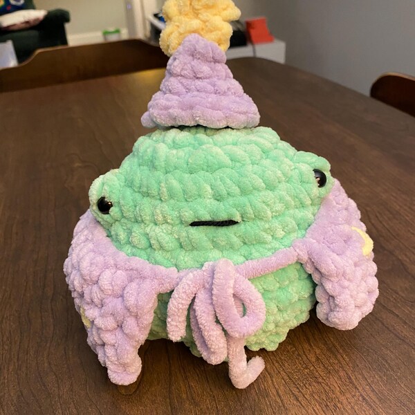 Wizard Frog Crochet Pattern / Magic Frog Crochet / US PDF Pattern ...