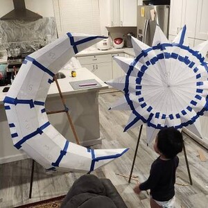 Papercraft Airplane Hanging , PDF SVG, Papercraft Low Poly, Paper Plane ...