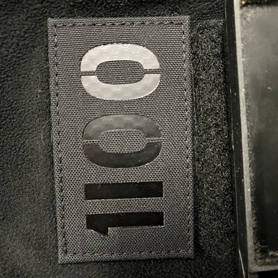 Custom Callsign Patches Your Own Text Lasercut Patch Customized IR ...