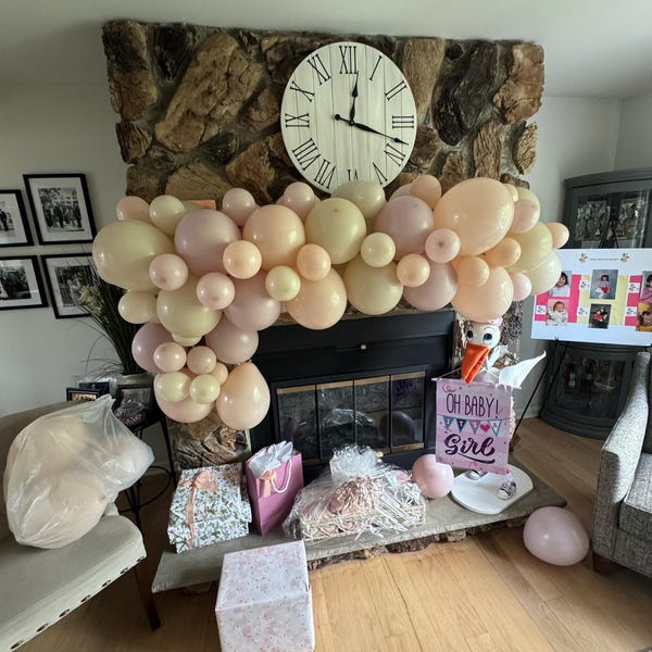 DIY Lux "a Tini Bit Older" Theme Balloon Arch Garland Kit Coffee ...