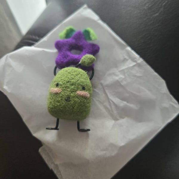 Needle Felted Junimo - Customized, Handmade, Stardew Valley Gift - Etsy