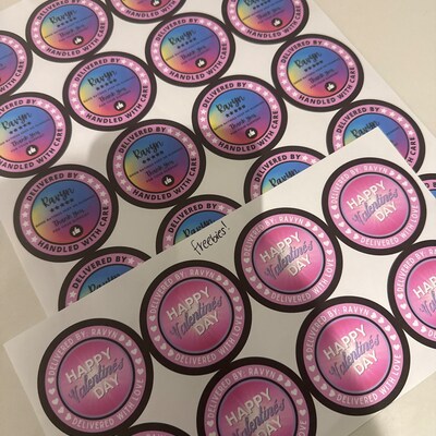Uber Eats Delivery Stickers for Gig Workers. Custom Personalized Uber ...