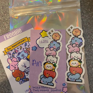 We Are Bulletproof Sparkly Sticker Set BTS Stickerbts Merch - Etsy