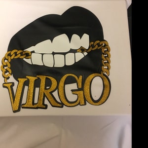 Zodiac Virgo Lips SVG - Etsy