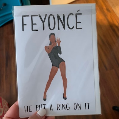 Feyonce Wedding Engagement Congratulations Card Wedding Card Wedding ...