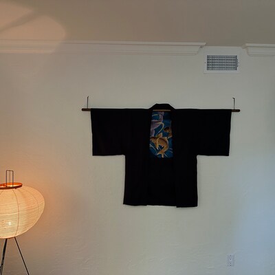 60 Kimono Display Rod Wooden Hanger Pole for Japanese Kimono Haori Wall ...