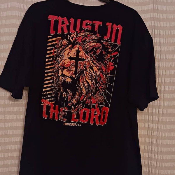 Trust in the Lord Shirt Christian Streetwear Christian Crewneck Faith ...