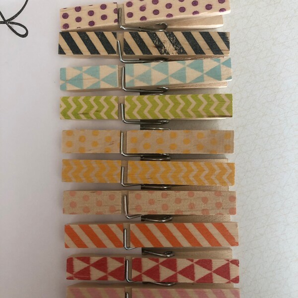 NEW NEW NEW Mini Chalkboard Clothespin Signs Rustic & Natural Perfect ...