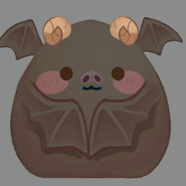 Customizable Vtuber - Demon and Bat Halloween Special / Fully Body ...