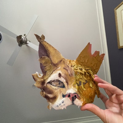 Saber Tooth Mask - Etsy