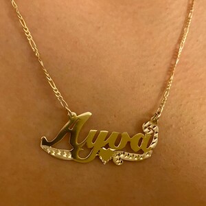 Customized Gold Name Plate Handmade - Etsy