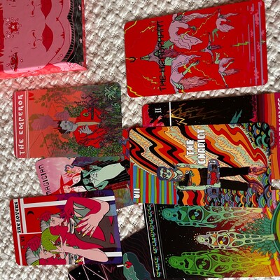 Mars Power Tarot Deck - Etsy