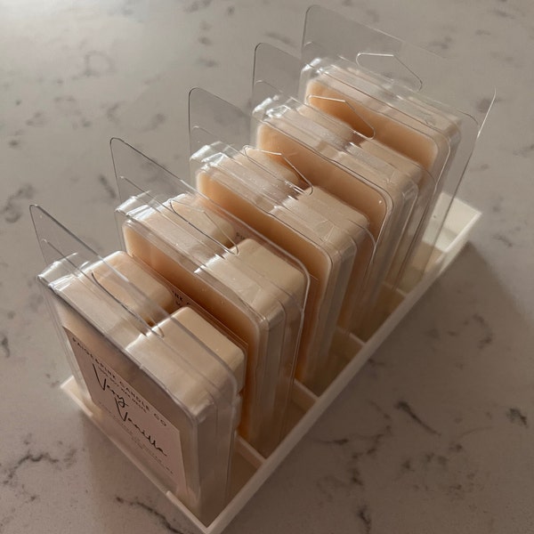 Wax Melt Display Stand Tray, Wax Melt Clamshell Display Organizer, Wax ...