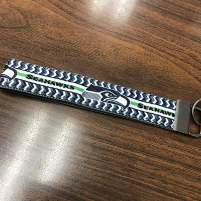 LA Los Angeles Dodgers Baseball Key Fob Wristlet Keychain Stocking ...