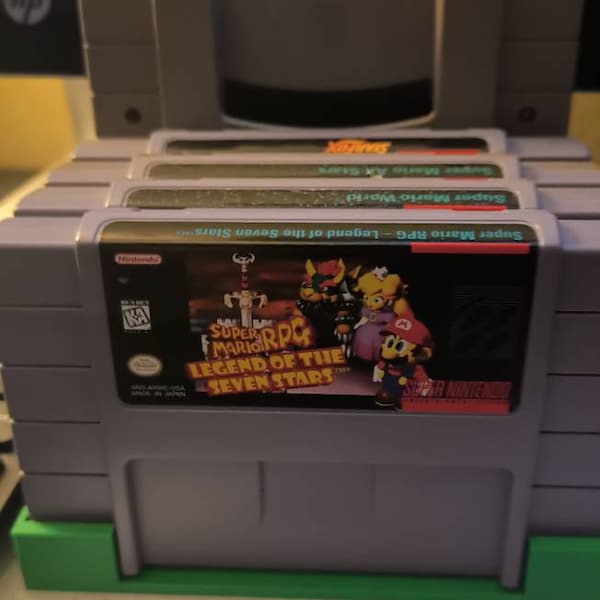 SNES Game Cartridge Tray - Etsy