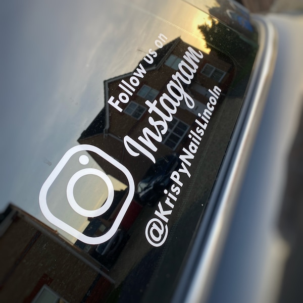 FOLLOW US INSTAGRAM | Social Media Tag Name | Business Shop Owner ...