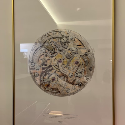 Omega Caliber 321 Movement Poster Print Technical Drawing - Etsy