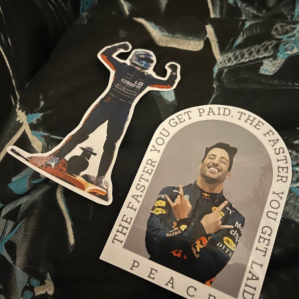 Daniel Ricciardo F1 Formula One Stickers, Formula One Grid, Motorsport ...