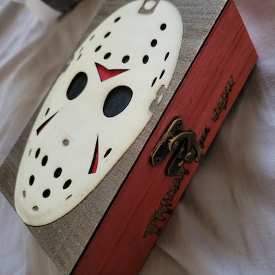 Full Size Hockey Mask Shadow Box Jason Friday the 13th - Etsy