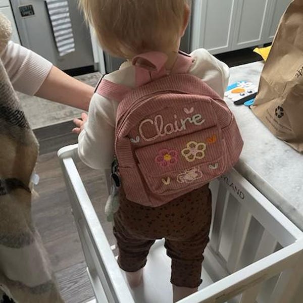 Personalized Children's Backpack,customized Baby's Backpack,preschool ...