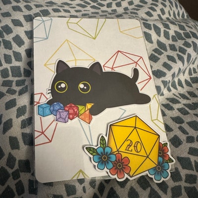 Dnd Dice Set Sticker Sheet Dnd Stickers TTRPG Stickers - Etsy