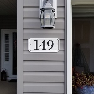 6 Inch Traditional & Modern House Numbers Letters | Etsy