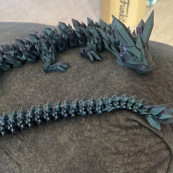 Crystal Dragon Cinderwing3d, STL File for 3D Printing,, STL Print Files ...