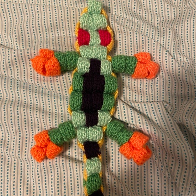 90s Bead Lizard Pattern - Etsy