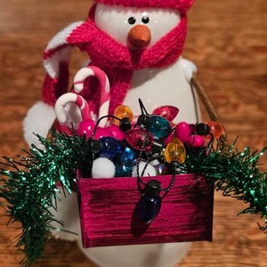 Snowman Snow Angel for the Holiday | Hand-thrown Porcelain | Winter ...