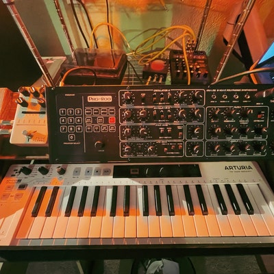 Arturia Keystep Desktop Synth Stand. Wooden Rack for Keystep 32 / 37 ...