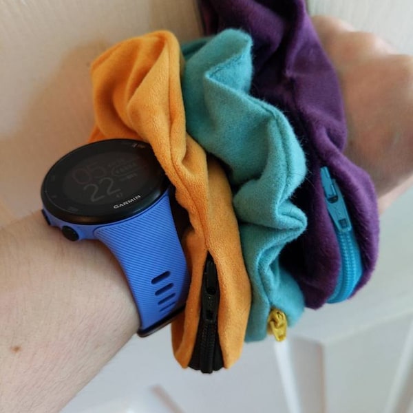 Stash Scrunchie - Stashie - Zipper Scrunchie - Pocket Scrunchie - Etsy