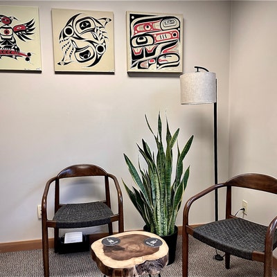 RAVEN THE SEER. 20x 20 Original Painting. - Etsy