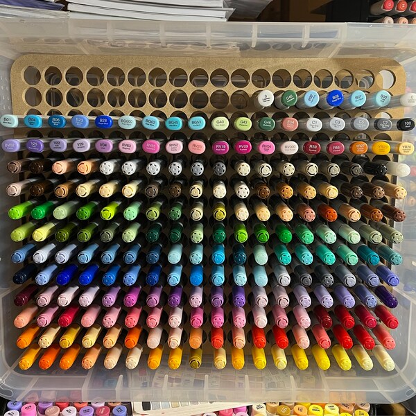 Copic Ciao Marker Grid Storage for Carts - Etsy