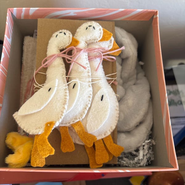 Custom Goose Felt Banner, Geese Banner for Nursery/room, Geese Garland ...